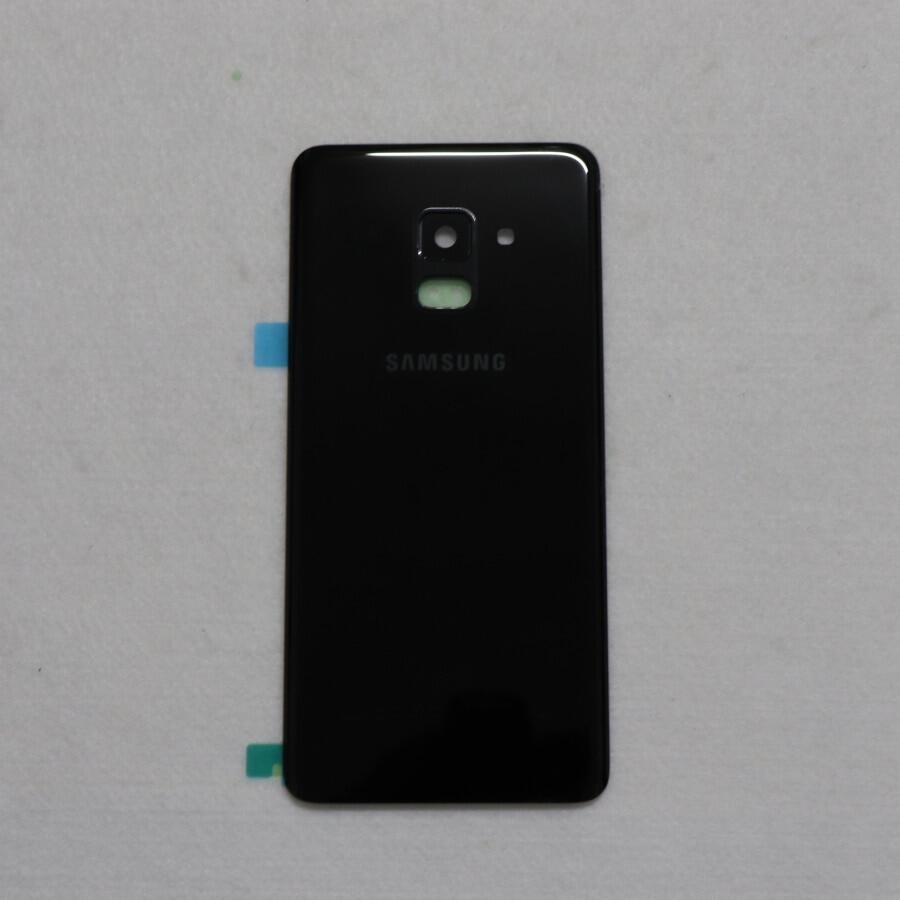 SAMSUNG Galaxy A8 A530 A530F A8 Plus A730กระจกด้านหลังแบตเตอรี่ด้านหลังสำหรับ SAMSUNG A8 2018ฝา ...