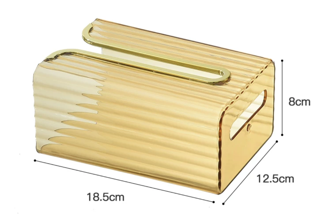 Self-Adhesive Seamless Wall Mounted Plastic Tissue Box Holder | Lazada