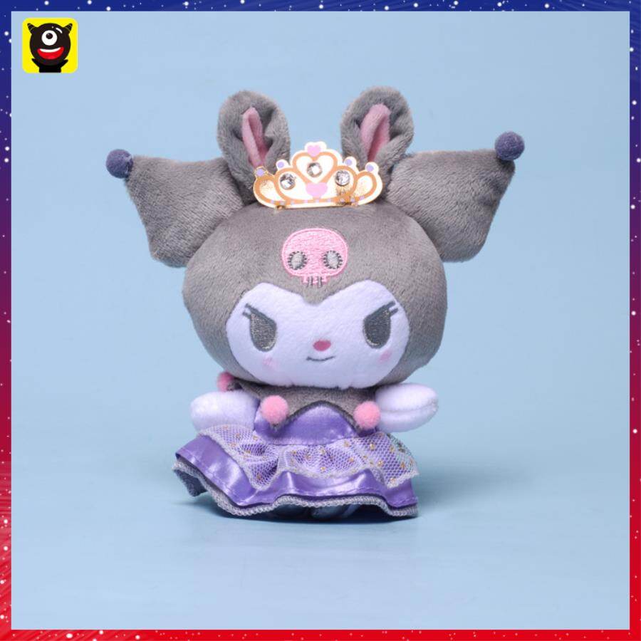 Shadow 1Pcs 10Cm ญี่ปุ่น Sanrio Ballerina Crown Kuromi ตุ๊กตาหนานุ่มจี้ ...