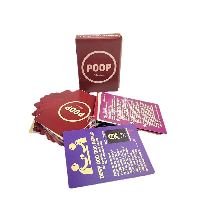 Poop the Game | Party Games | Ages 5+ | Players 2-5 | Card Game for ...