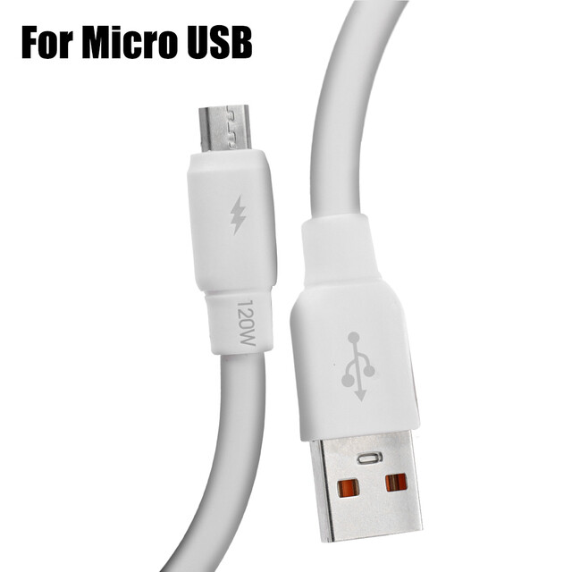 Micro USB Cable Super Fast Charging Cord / Type C USB C High-Speed ...