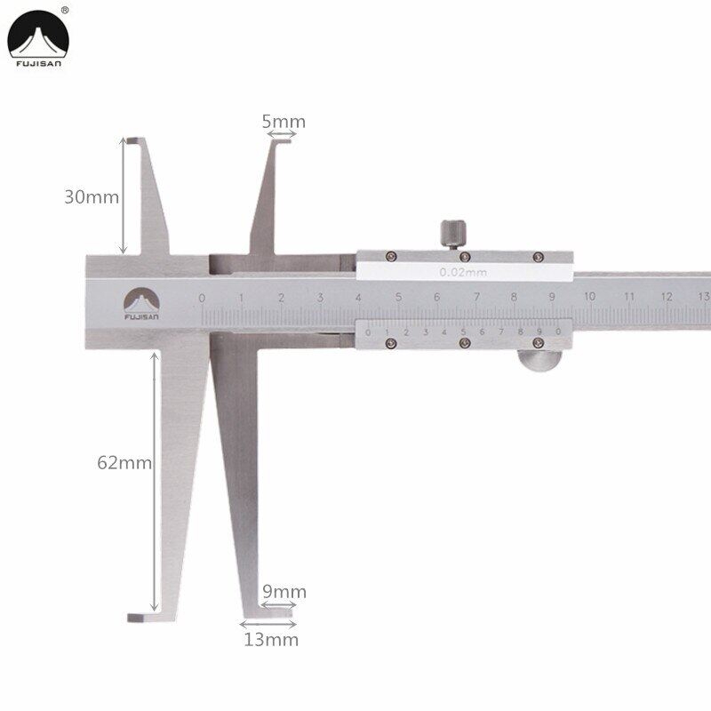 FUJISAN Inside Calipers Groove Long Claw 7-150/200/300mm 0.02mm Inside ...
