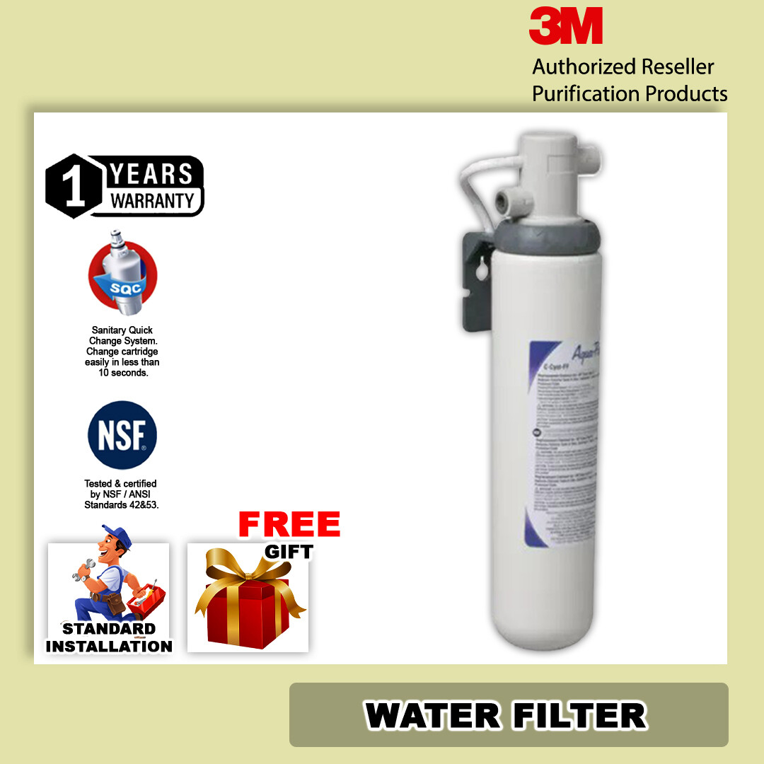3M Aqua Pure AP Easy Cyst FF Indoor Water Filter for Food Preparation ...