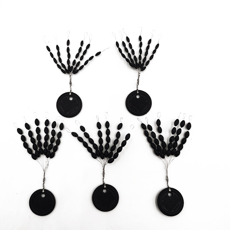 Rubber Float Stops Space Beans Oval Stopper Connector Line Buoys ...