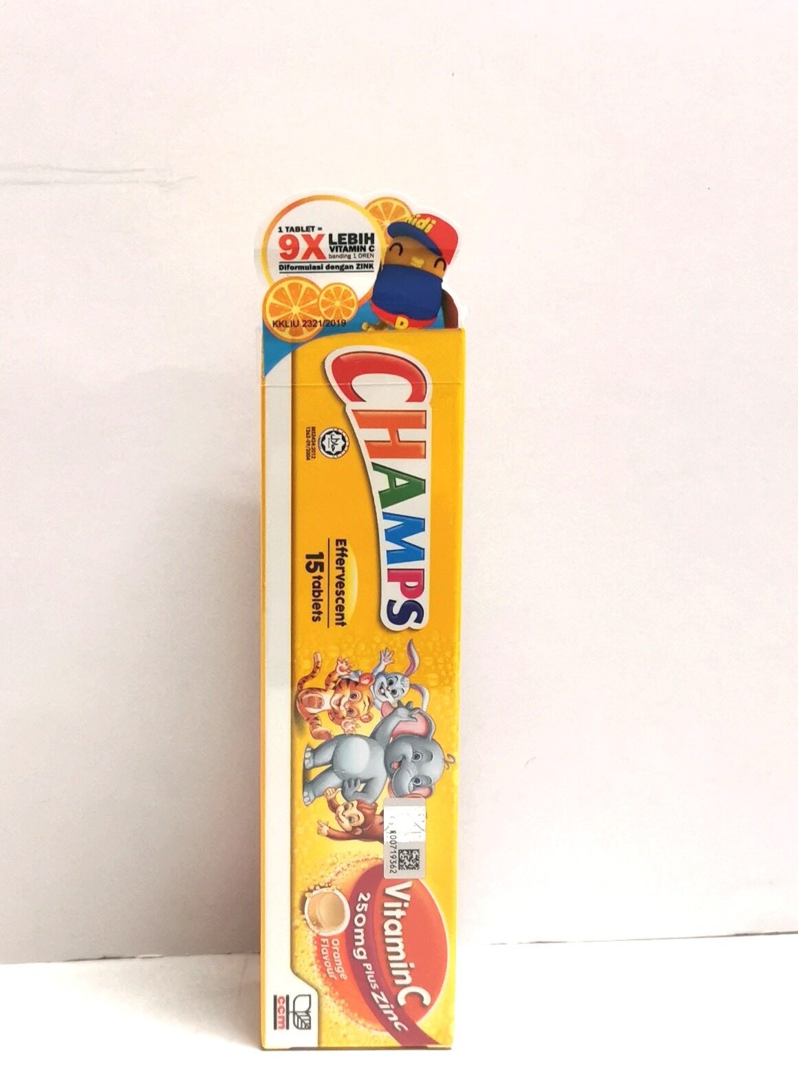 Champs Effervescent Vit C Plus Zinc 15's (no box) (Exp:04/2023) | Lazada