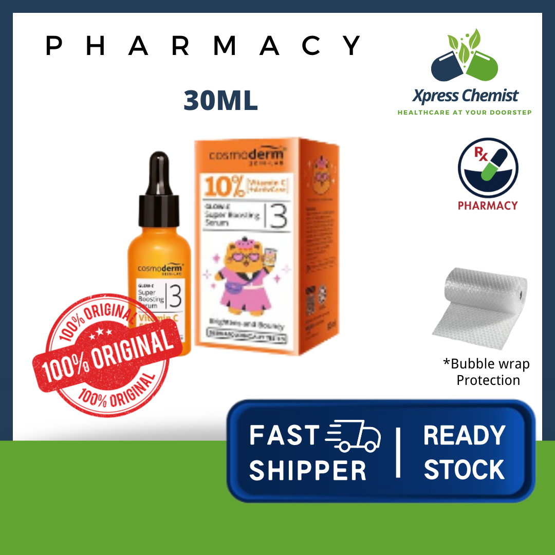 COSMODERM GLOW-C VITAMIN C LIMITED EDITION (MOISTURIZER | SERUM) | Lazada