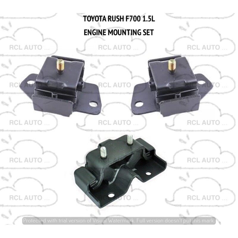 ENGINE MOUNTING SET TOYOTA RUSH F700 1.5 | Lazada