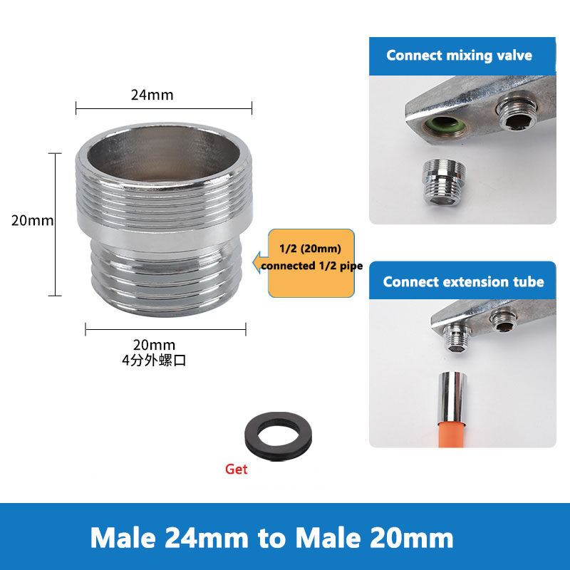 Faucet Adapter M22 M20 M24 Faucet Connector Kitchen Bathroom Sink