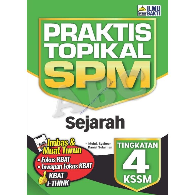 PRAKTIS TOPIKAL SPM TINGKATAN 4 & TINGKATAN 5 KSSM 2024 | BUKU LATIHAN TOPIKAL - PENERBIT ILMU ...