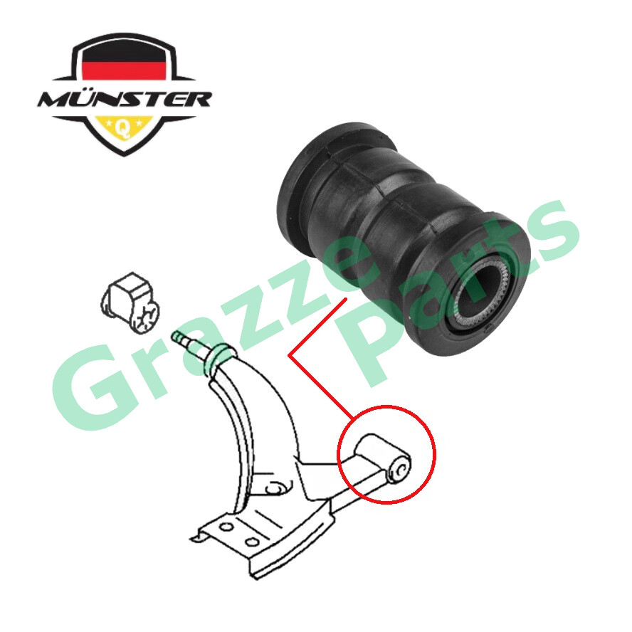 (1pc) Münster Front Lower Control Arm Bush (Small) 48654-12050 for ...