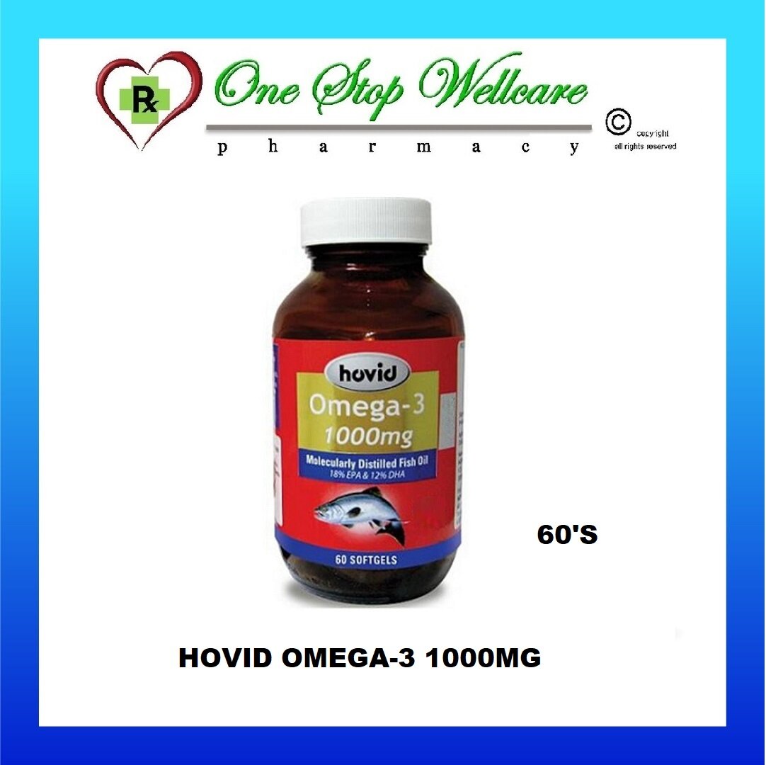 HOVID OMEGA-3 1000MG 60'S (EXP:01/2027) | Lazada