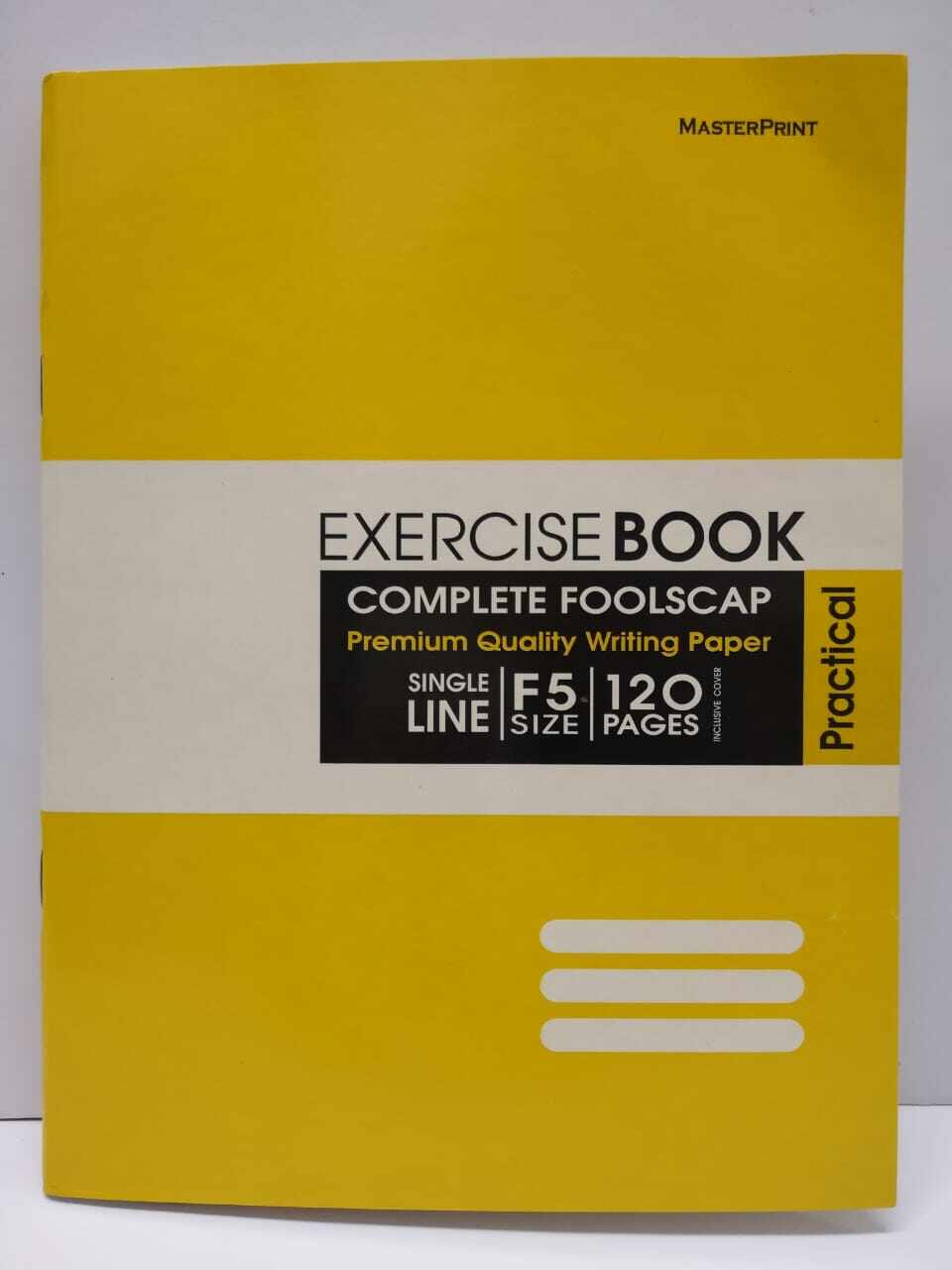 MasterPrint F5 Single Line Exercise Book 60gsm 80/100/120pages | Lazada