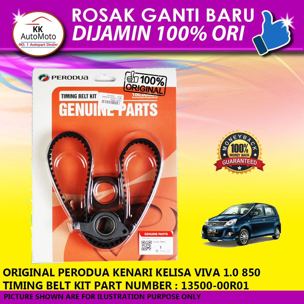 Genuine Perodua Timing Belt Kit Oil Seal Set - Perodua Viva 850 1.0 ...