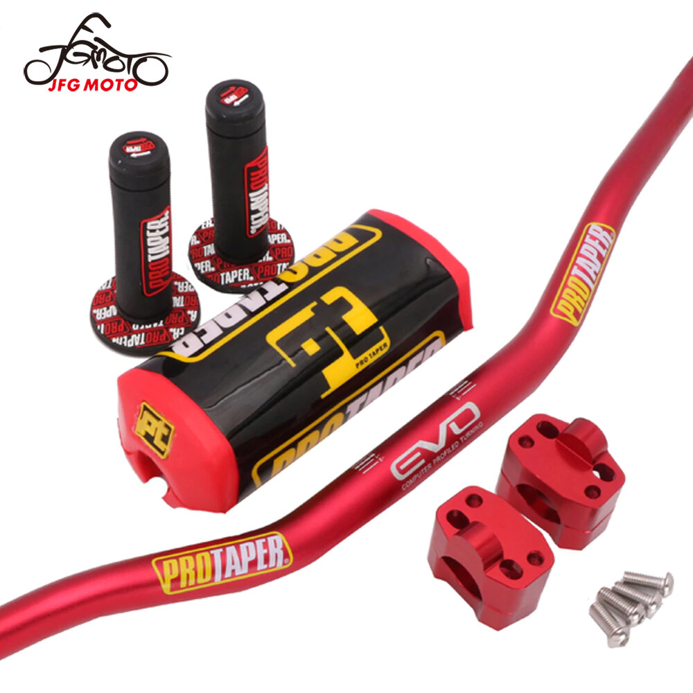 JFG MOTO 28มม.Pro Taper Handlebar Pads Grips Clamp Mount สำหรับ YZ125 ...