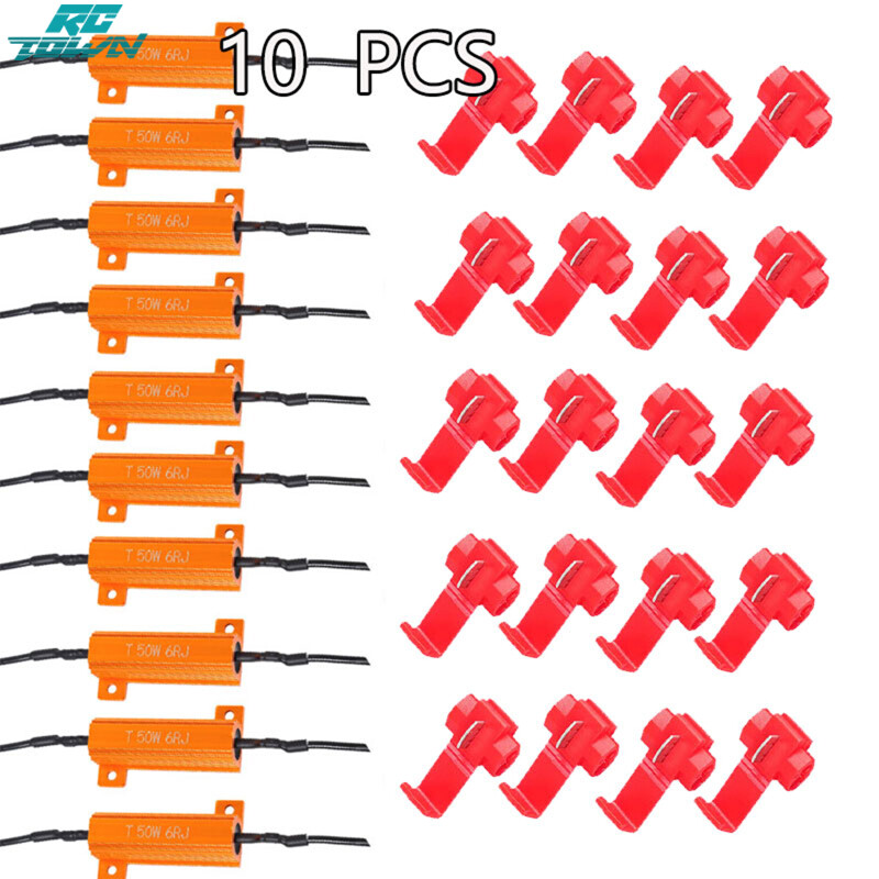 2023New!!Load Resistor 50w 6rj 6ohm Led Bulb Led Decoder For Turn ...