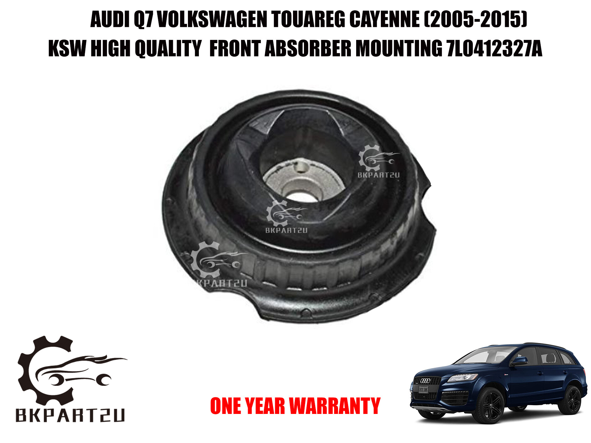 AUDI Q7 VOLKSWAGEN TOUAREG CAYENNE (2005-2015) FRONT ABSORBER MOUNTING ...