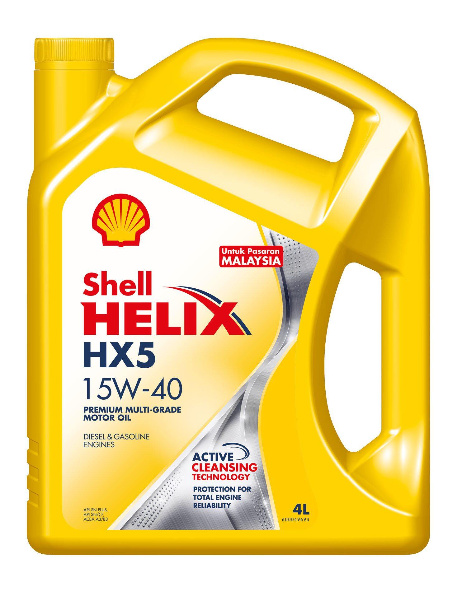 Shell Helix HX5 15W-40 Mineral Motor Oil (4 Liter) | Lazada