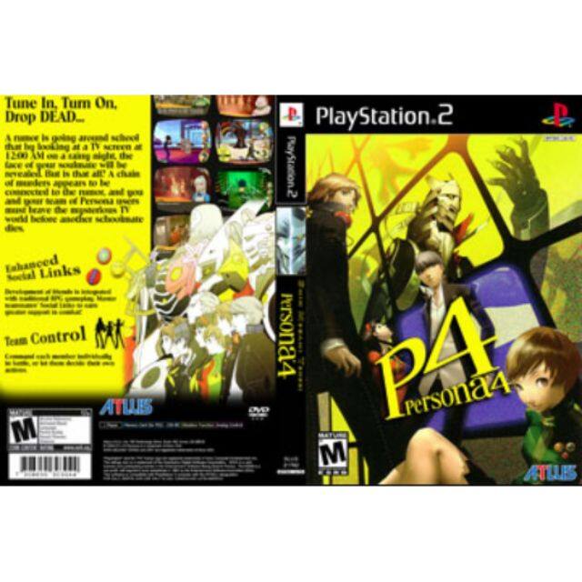 PS2 GAMES COLLECTION (Shin Megami Tensei: Persona 4) | Lazada