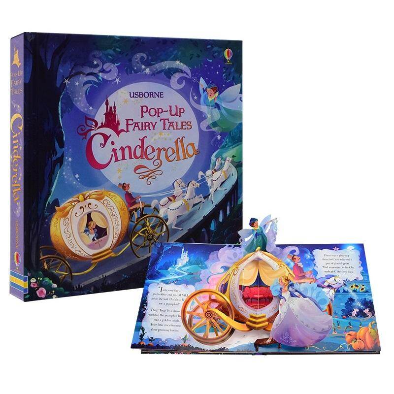 หนังสือป๊อปอัพ สามมิติ Usborne หนังสือ POP UP Book Board Book Fairy ...