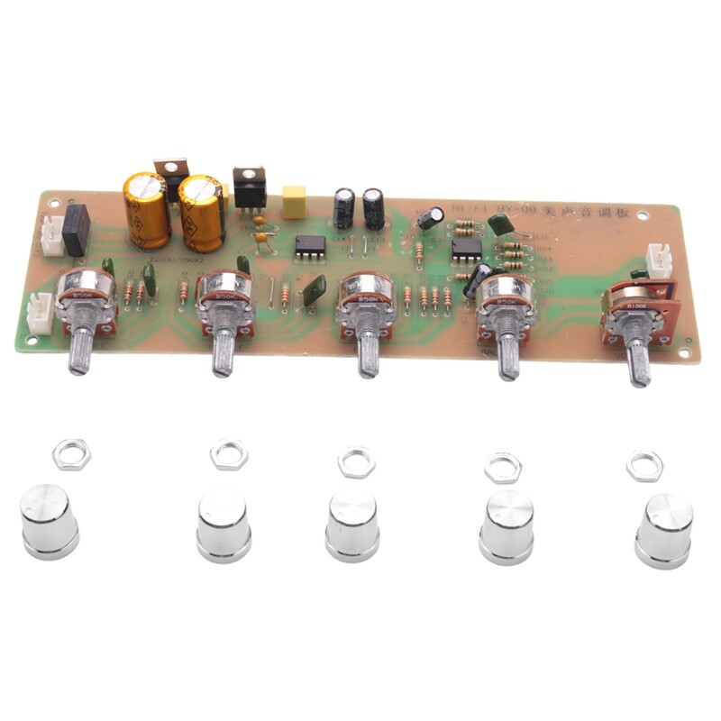 2.0 HIFI AN4558 Audio Preamplifier Bass Midrange Treble Balance ...