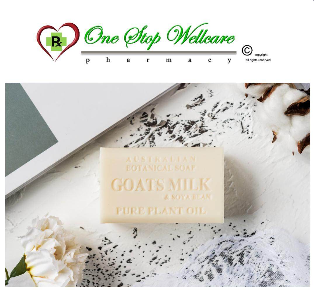 Australian Botanical Pure Plant Oil Soap Bars Goats Milk 200g Exp 02