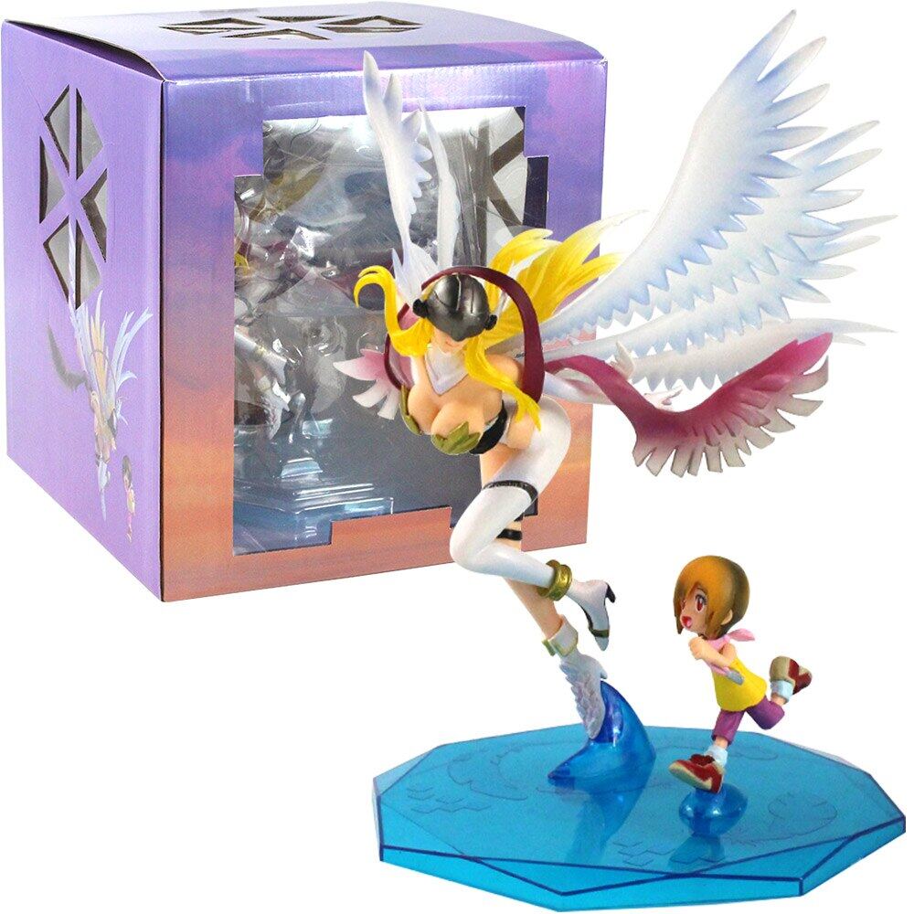 ของเล่นเด็ก12-24Cm Digimon Adventure Figure Wizarmon Angeemon Angewomon ...