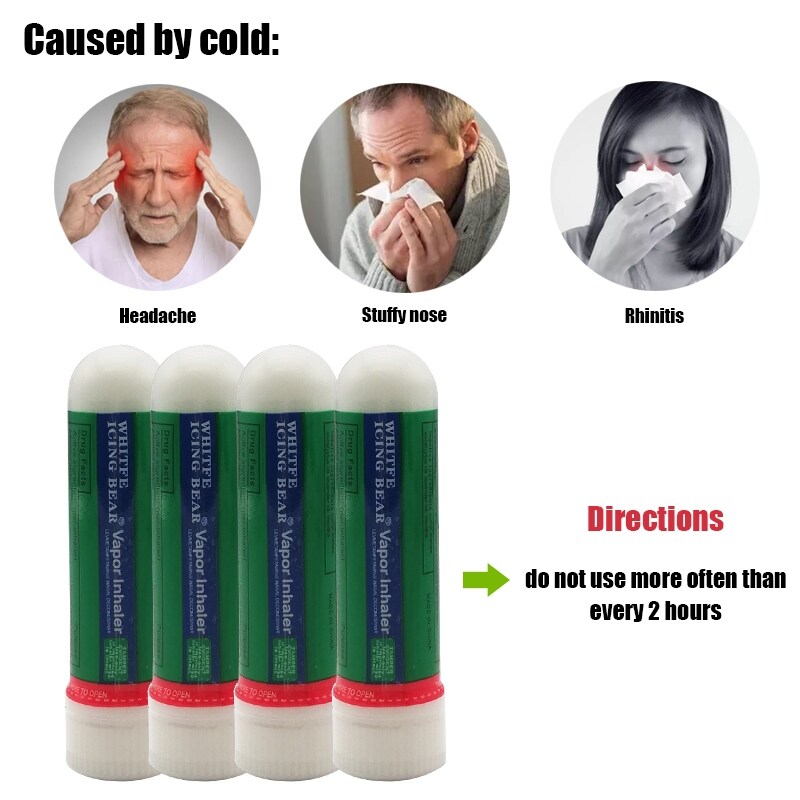 Thailand Nasal Inhaler For Nose Mint Essential Oils Rhinitis Headache ...