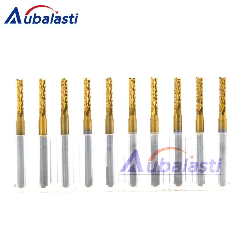 CNC Machine Router Bit Mini PCB Carbide End Mill Tools 3.175 Diameter ...