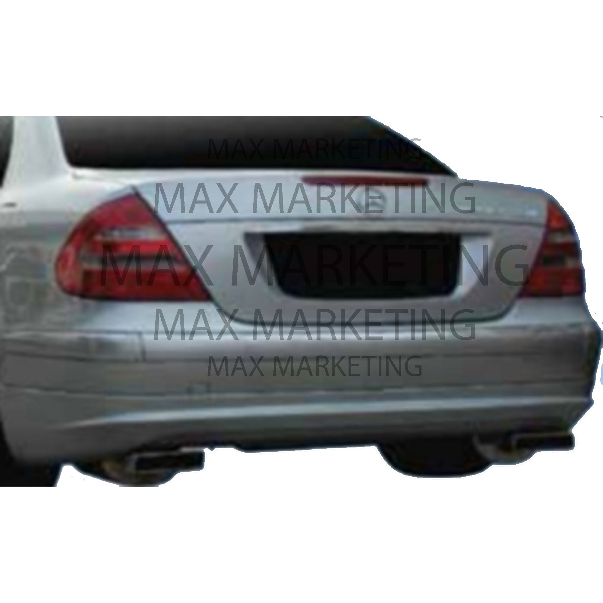 B1319 MERCEDES BENZ E-CLASS W211 '03-'06 REAR SKIRT (WALD) | Lazada