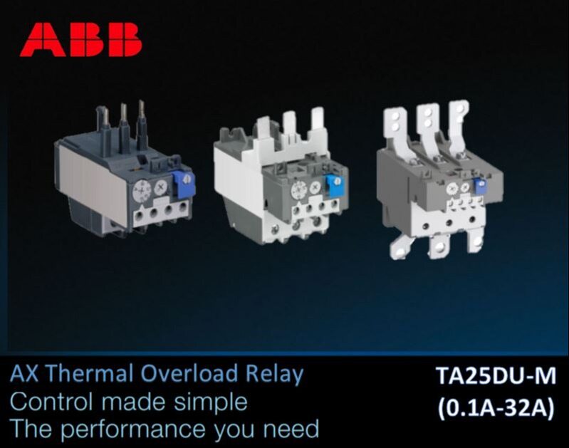 ABB TOR TA25DUM thermal overload relay | Lazada