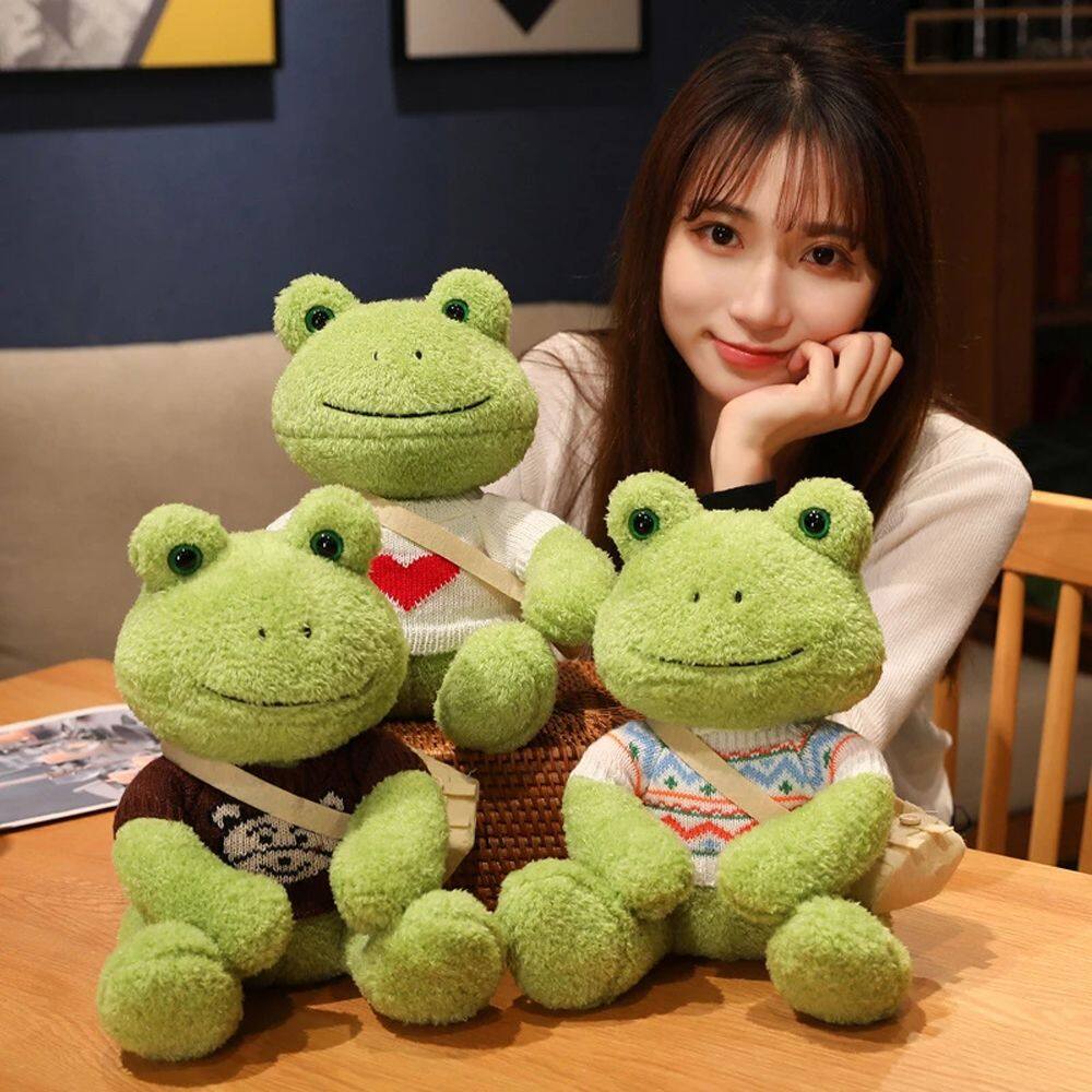 CROSKI ของขวัญเด็กของเล่นนุ่มน่ารักตุ๊กตาการ์ตูนตุ๊กตาสัตว์กระเป๋าสะพาย ...