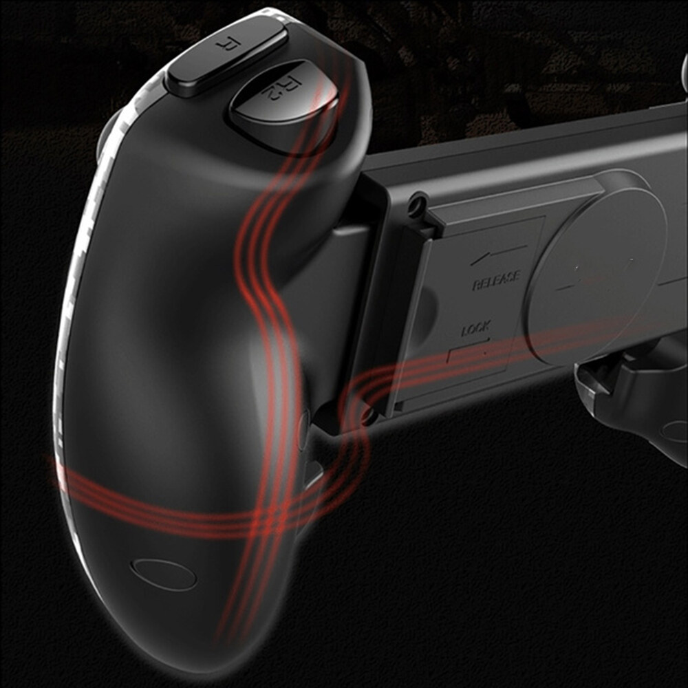 Temoo 2021 PUBG Mobile จอยควบคุมเกมซ้ายและขวามือถือสวิทช์ยืดที่ถือเกม Gamepad จอยสติ๊ก Trigger ...