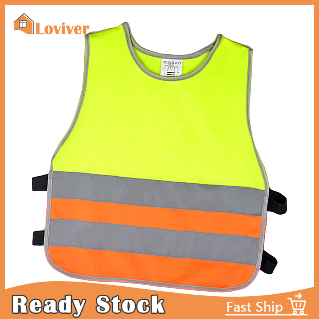 Loviver High Visibility Student Child Student Reflective Kids Vest ...