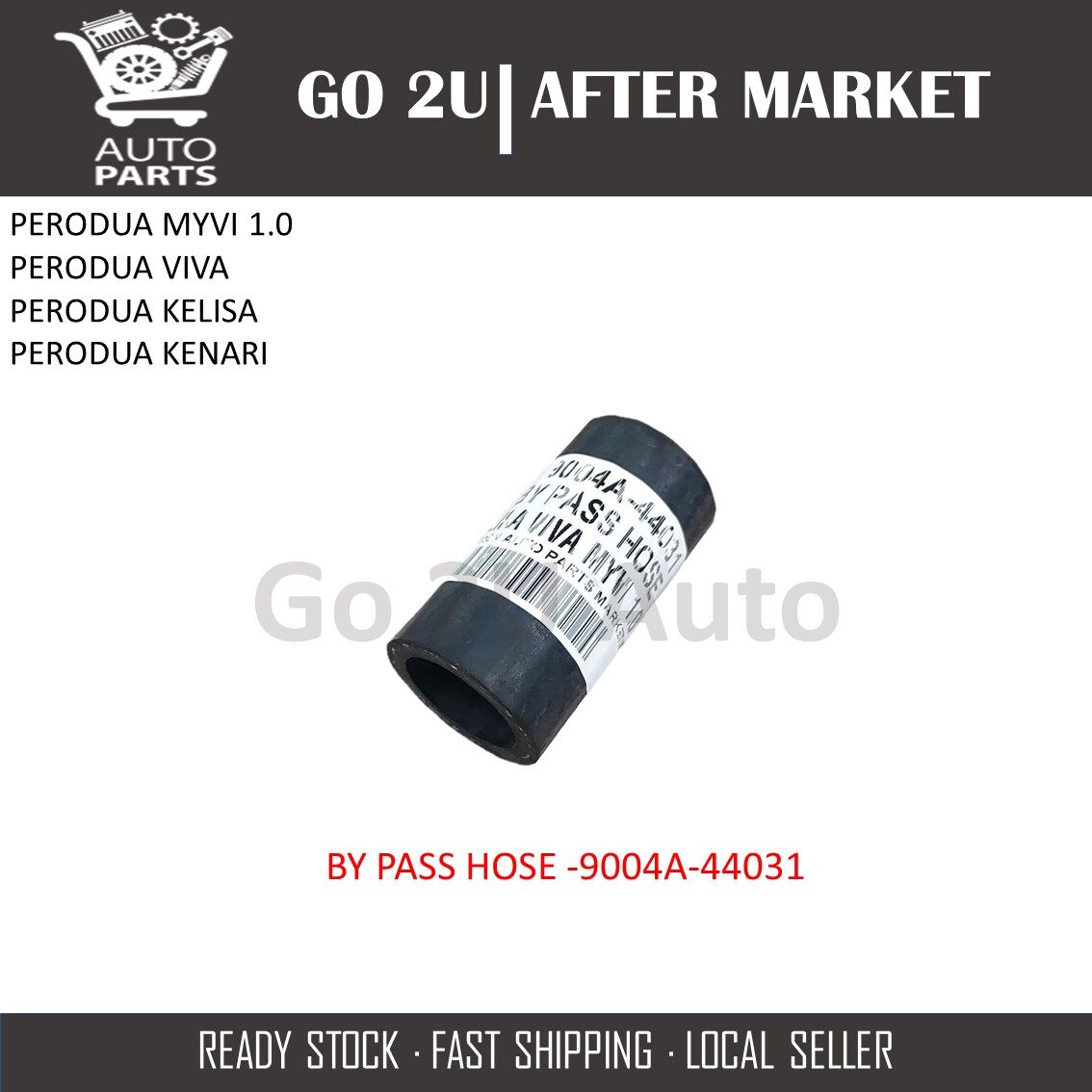 BY PASS HOSE RUBBER - 9004A-44031 PERODUA MYVI 1.0 / VIVA / KELISA / KENARI { Go2U Auto Part ...
