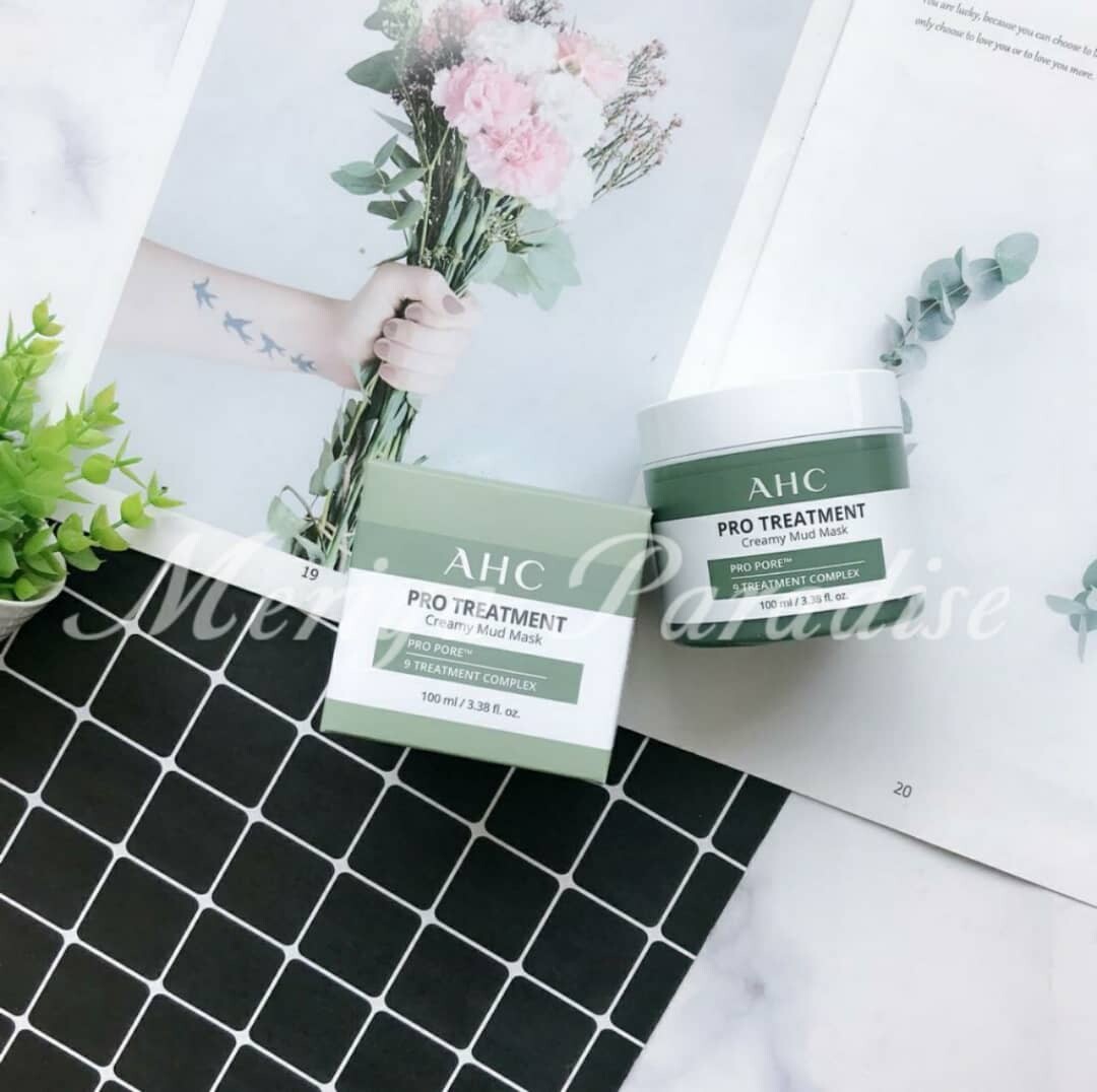 AHC Pro Treatment Creamy Mud Mask 100ml 艾草清洁泥膜 | Lazada