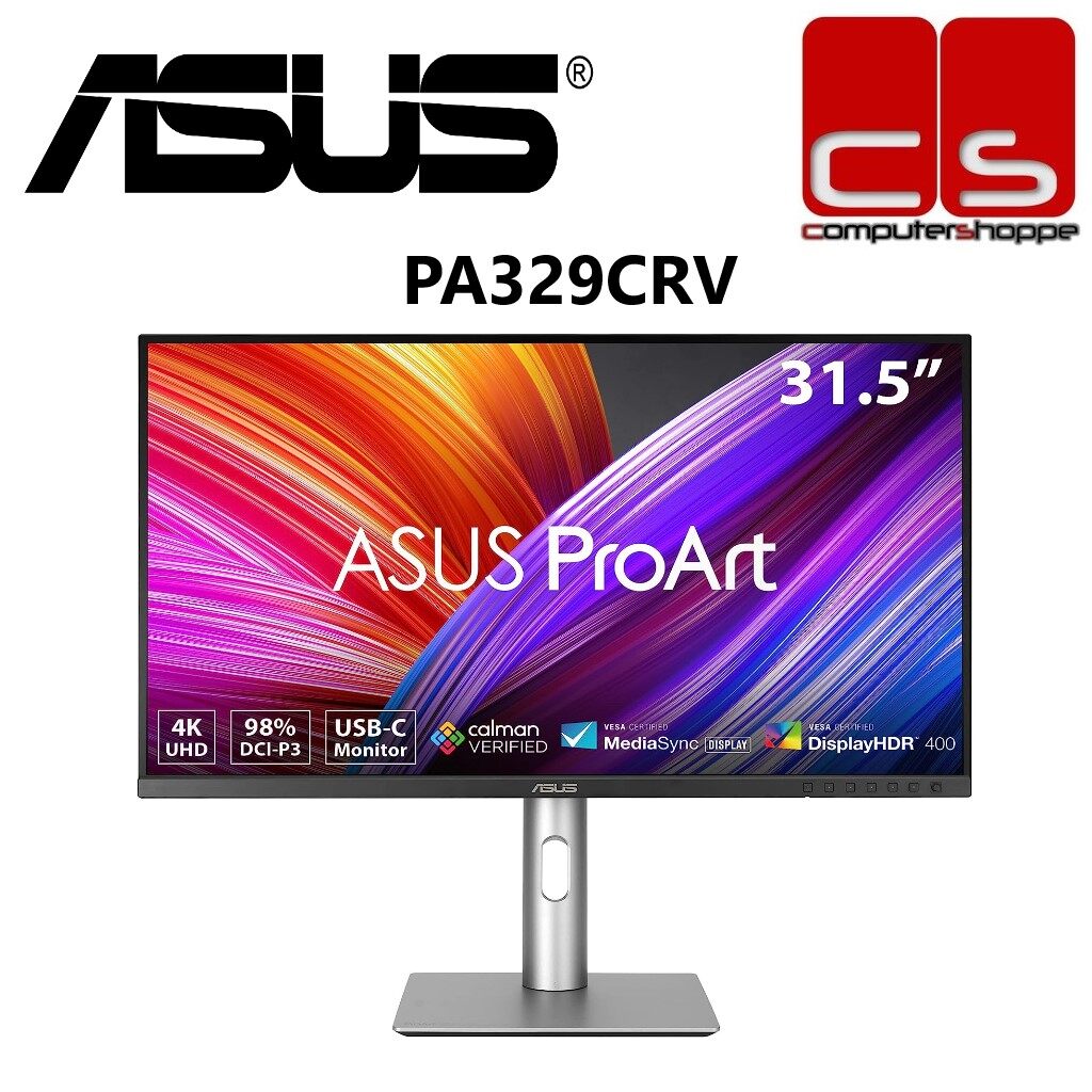 Asus ProArt Display PA329CRV 31.5'' UHD 60HZ 5MS 98% DCI-P3 HDR USB-C ...