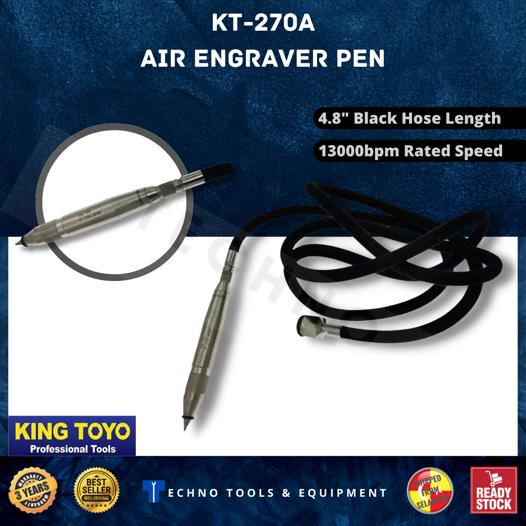 King Toyo KT-270A AIR ENGRAVER PEN | Lazada