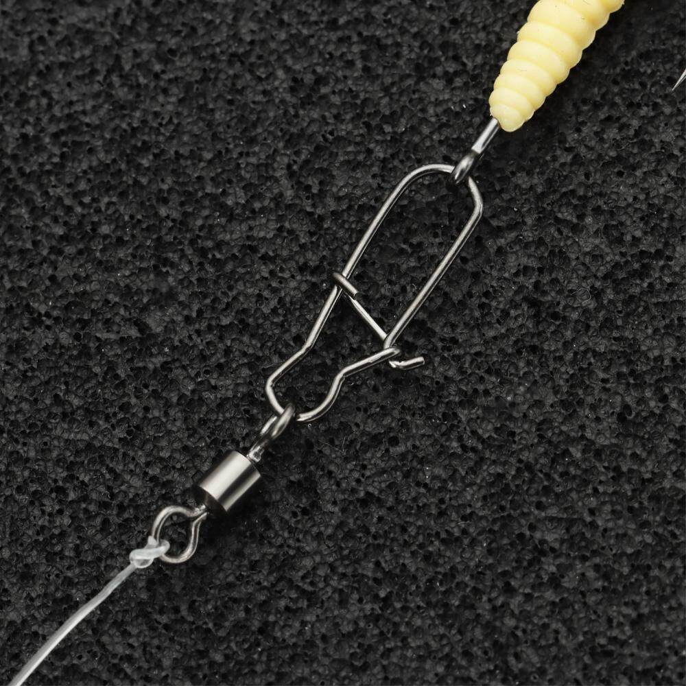 ADYQKU0DH 25Pcs 8 Word Loop เบ็ดตกปลา เบ็ดตกปลา หมุดหัวเข็มขัดตกปลา ...