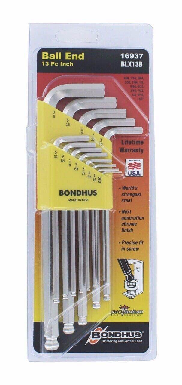 BONDHUS Ballpoint Hex retailer Key L Wrench