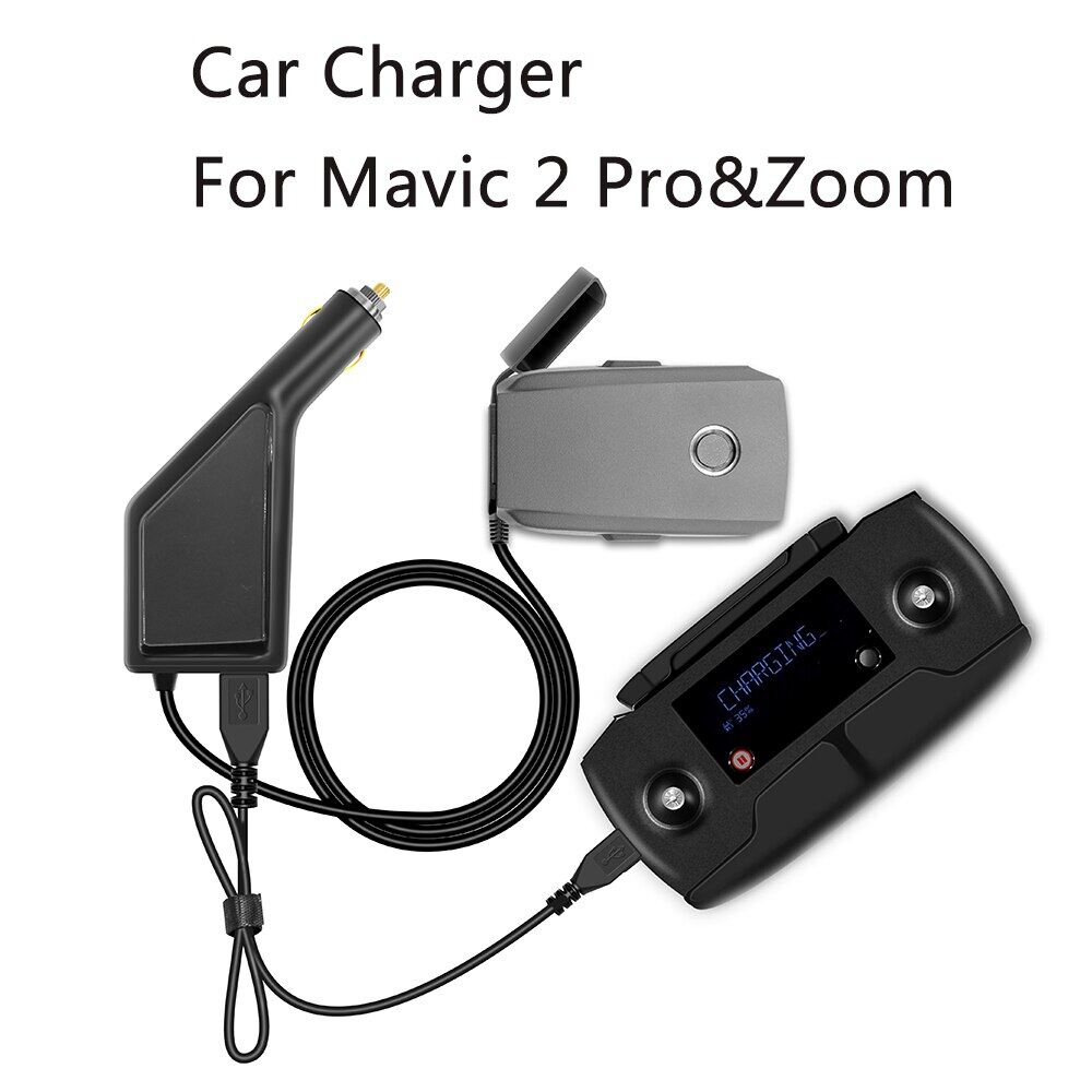 DJI Mavic 2 Pro ZOOM Car Charger ที่ชาร์จแบตเตอรี่อัจฉริยะ HUB Mavic 2 ...