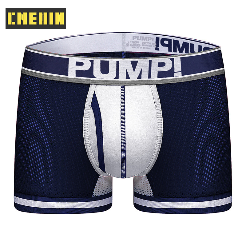 CMENIN Official Sotre Boxer For Men Panties (1 Pieces) PUMP Lưới mềm ...