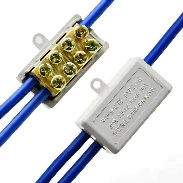 [HOT W] 2PC High Power Terminal Block Quick Wire Connector Paralle 80A ...