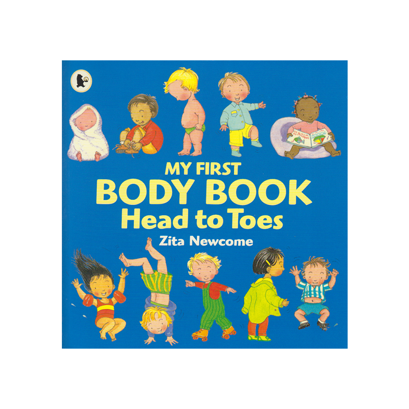 My first body book head to toes my body cognition picture book knows ...