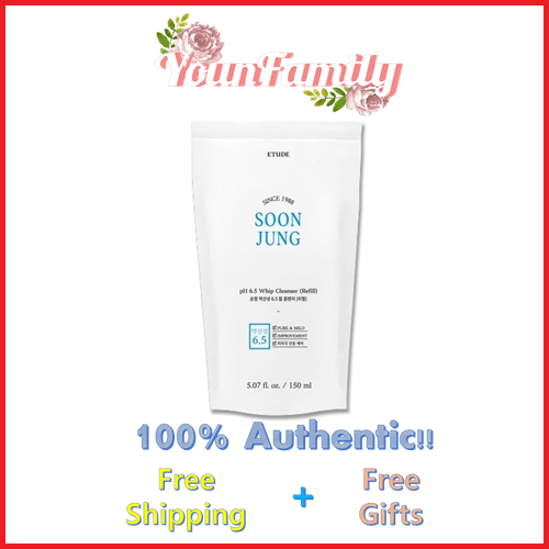 [Etude House] Soon Jung Whip Cleanser 150ml(Refill) | Lazada