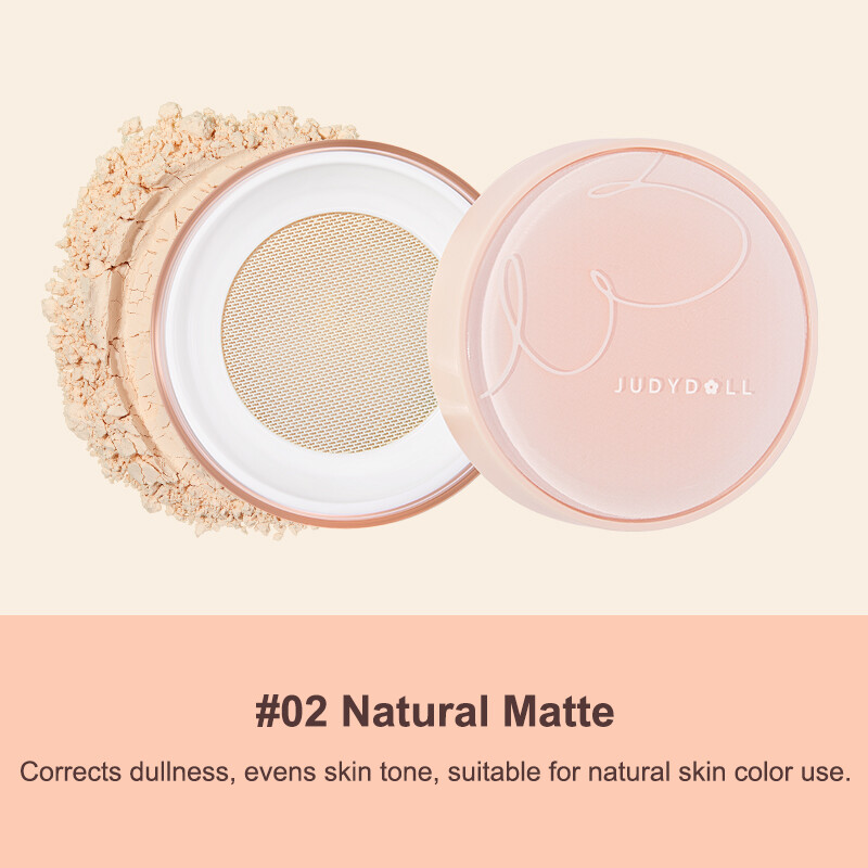 JUDYDOLL Loose Powder Soft Light Powder-Beauty Cosmetic Long-lasting ...