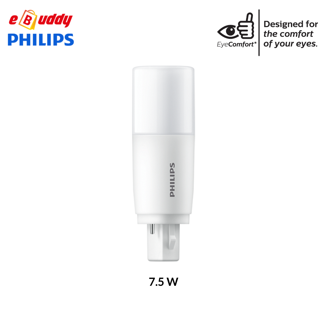 PHILIPS LED PLC Stick 2P ( 7.5W 9W 3000K / 4000K / 6500K ) [Ready Stock ...