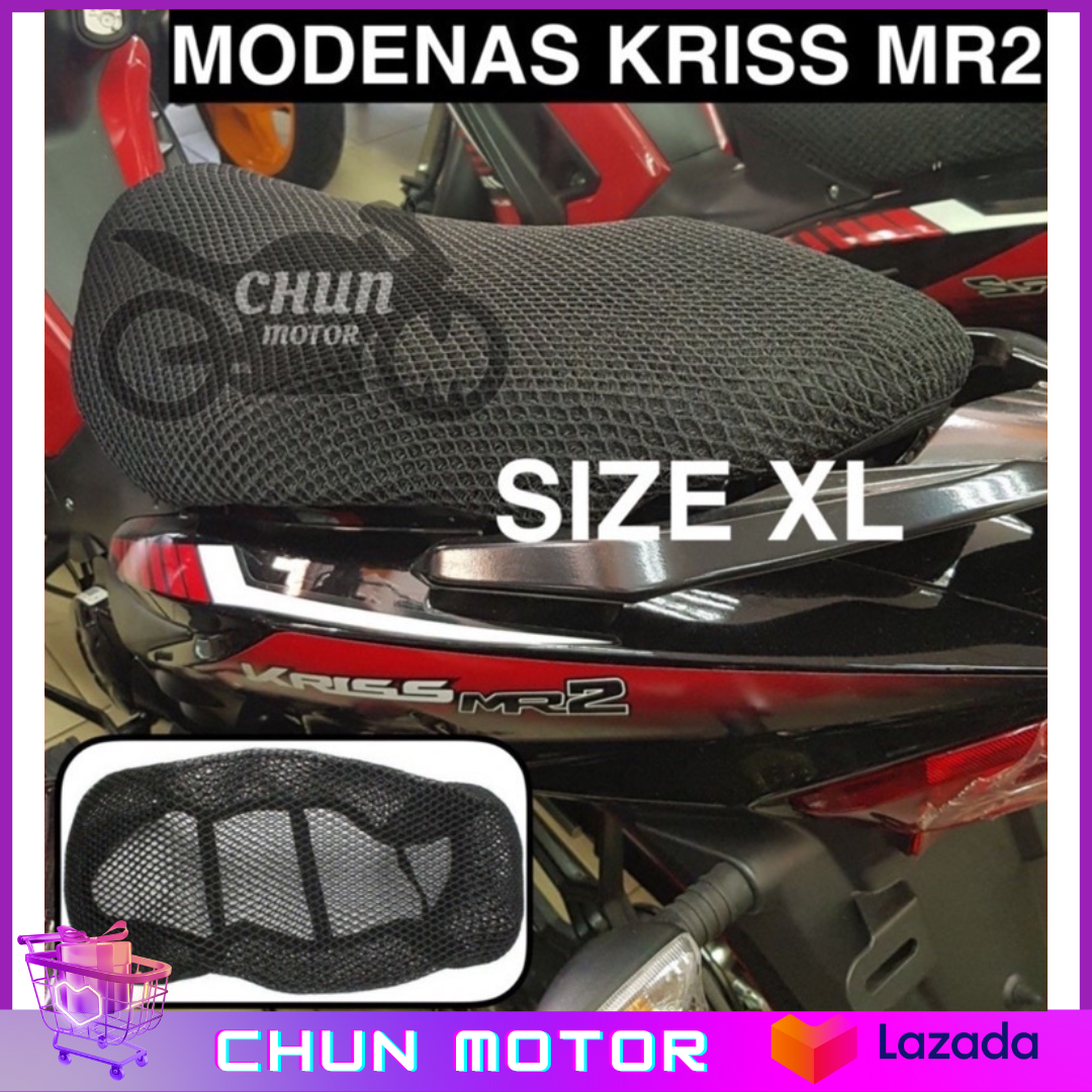 Modenas Kriss MR1/MR2/MR3/ACE115/CT110/DINAMIK/GT128 Seat Cover Net 3D ...