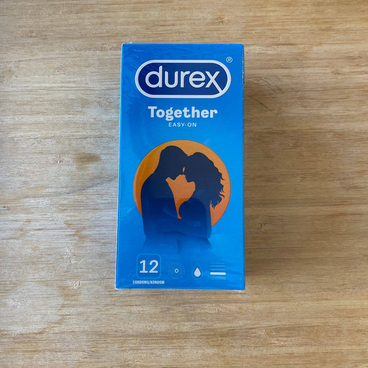 Durex (12 condoms) Together | Comfort XL | Close Fit | Love ...