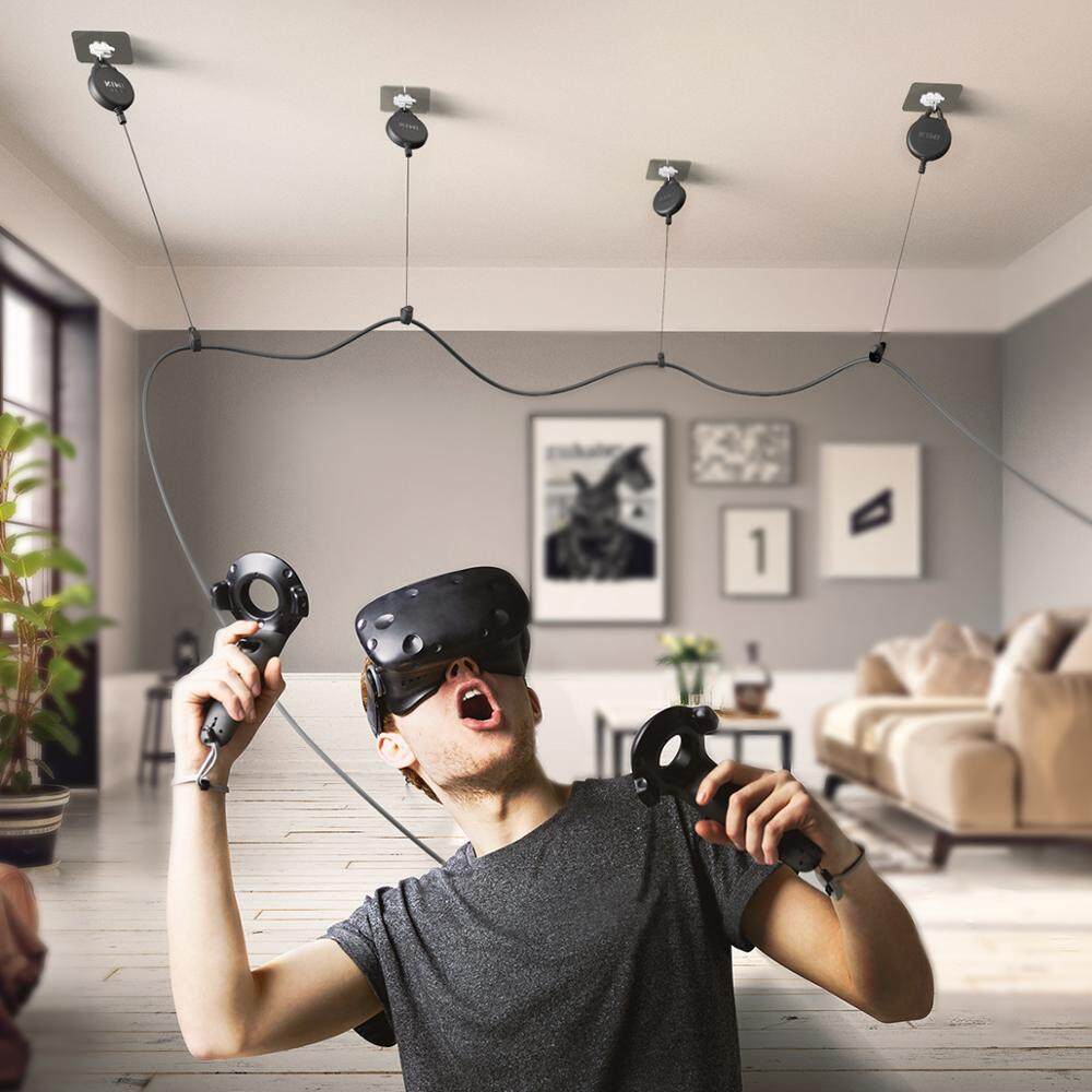 KIWI Design VR Cable Management Retractable Ceiling Pulley System For ...
