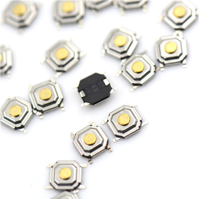 HomeinGarden [Jettingbuy] 20Pcs 4*4*1.5Mm Light Touch Switch On/off ...
